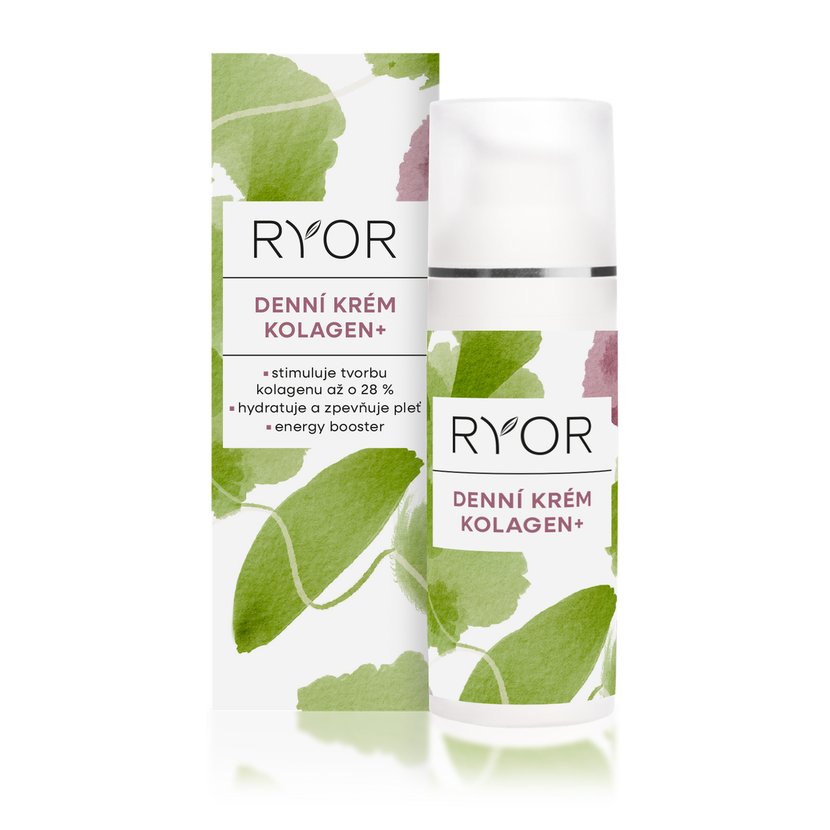 RYOR Denní krém Kolagen + – hydratace & zpevnění | Ryor