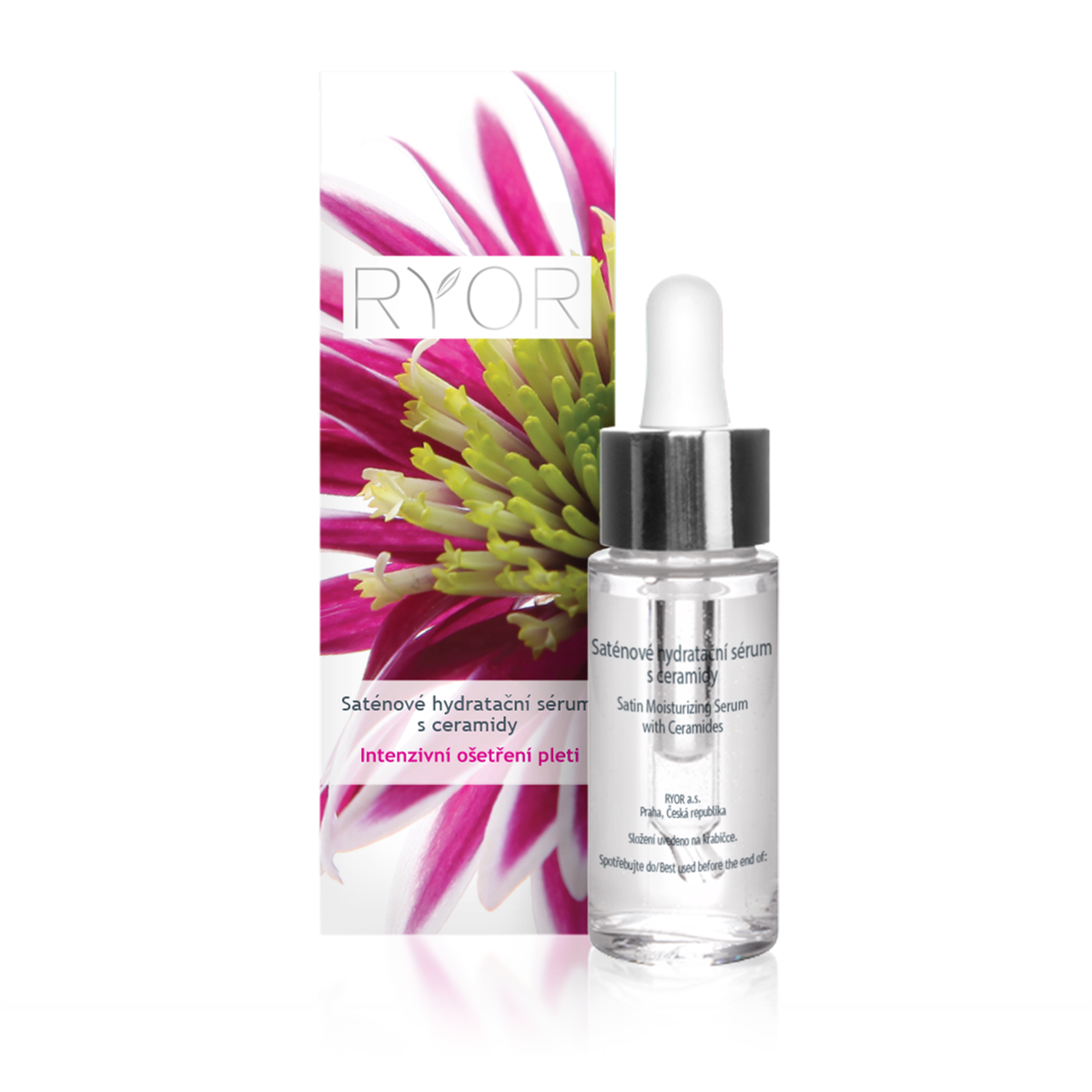 Saténové hydratační sérum s ceramidy – RYOR | Ryor